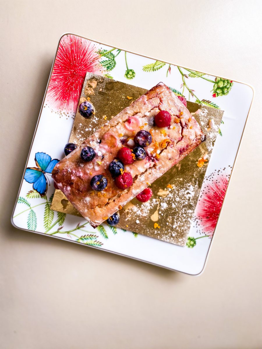 Recipe: Berry Lemon Tea Cake