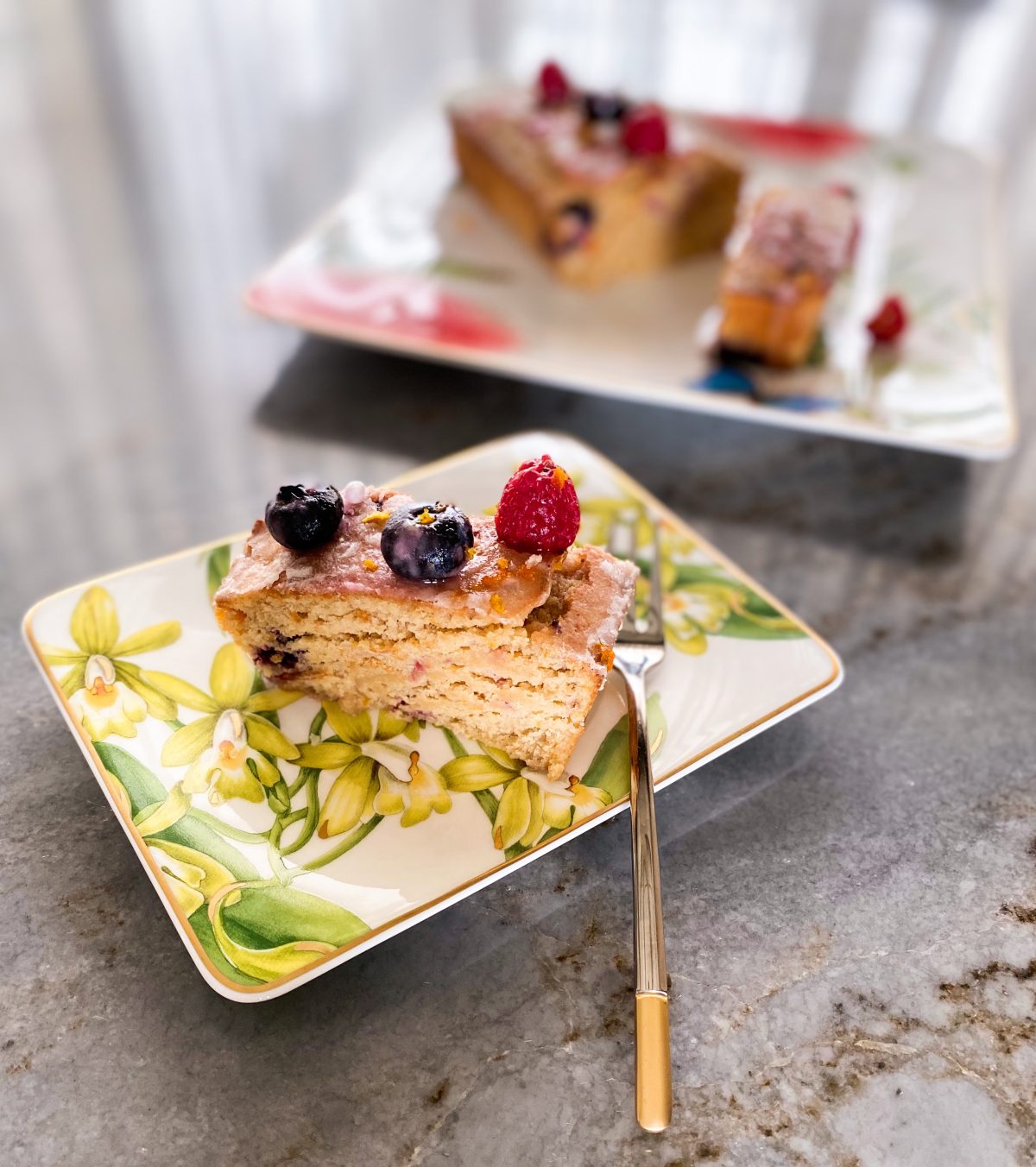 Recipe: Berry Lemon Tea Cake