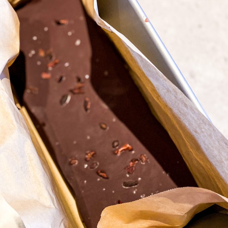 Three Ingredient Homemade Dark Chocolate