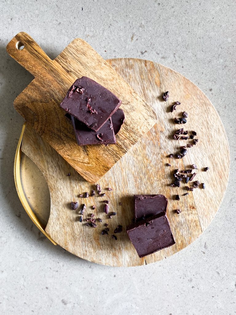 Three Ingredient Homemade Dark Chocolate