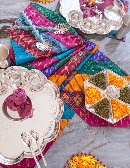 How To Create A Festive Tablescape, Diwali Edit