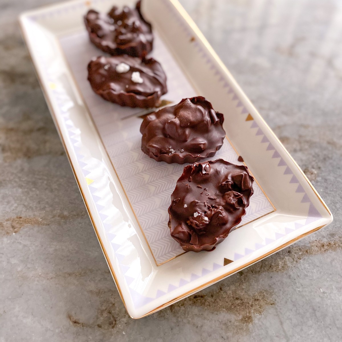 Three Ingredient Homemade Dark Chocolate