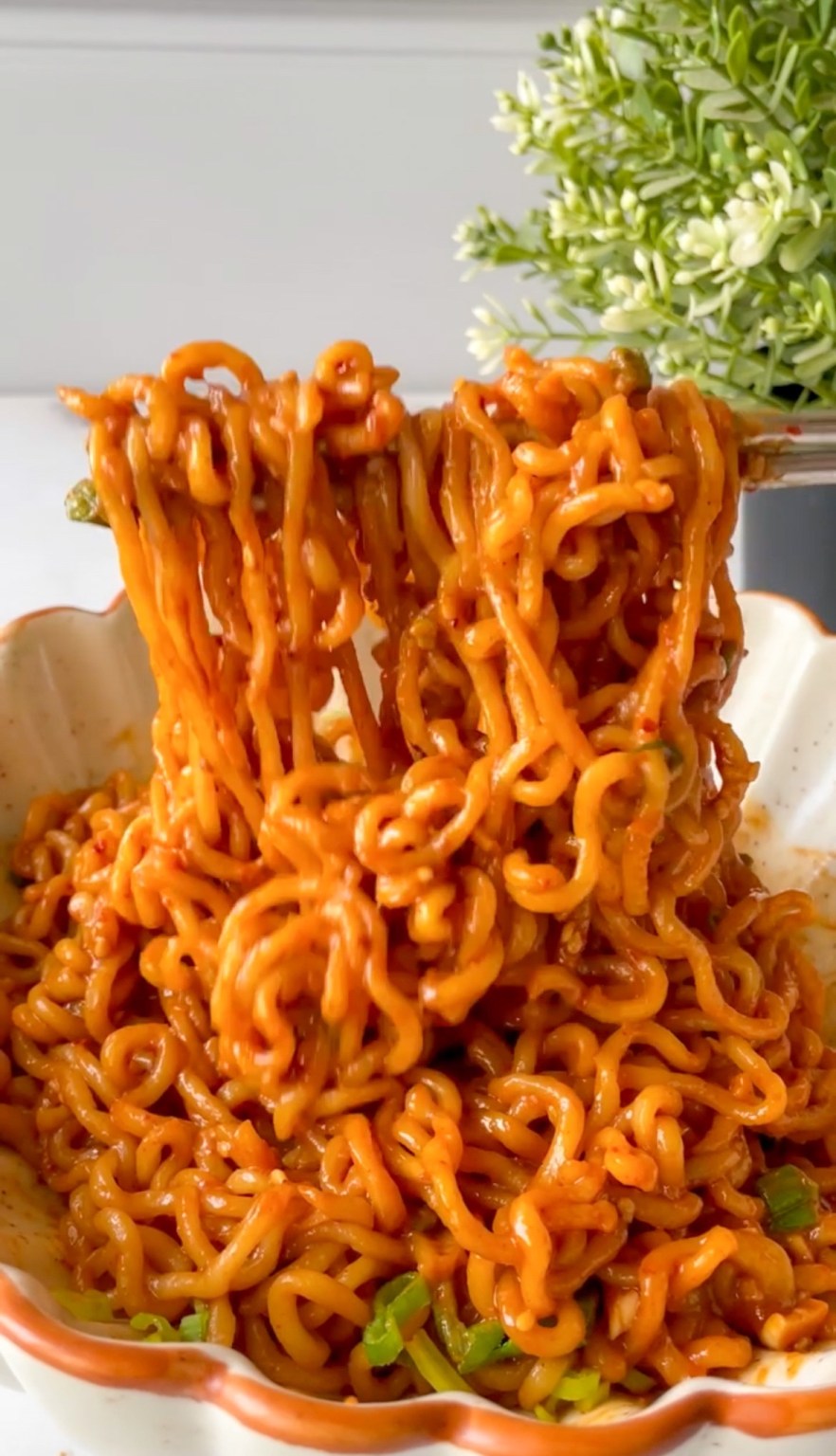 Instant Ramen Hacks: Spicy Gochujang Noodles