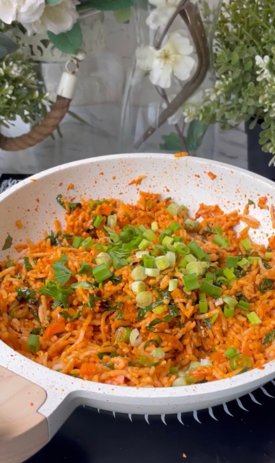Thai Red Curry Basil Fried Rice