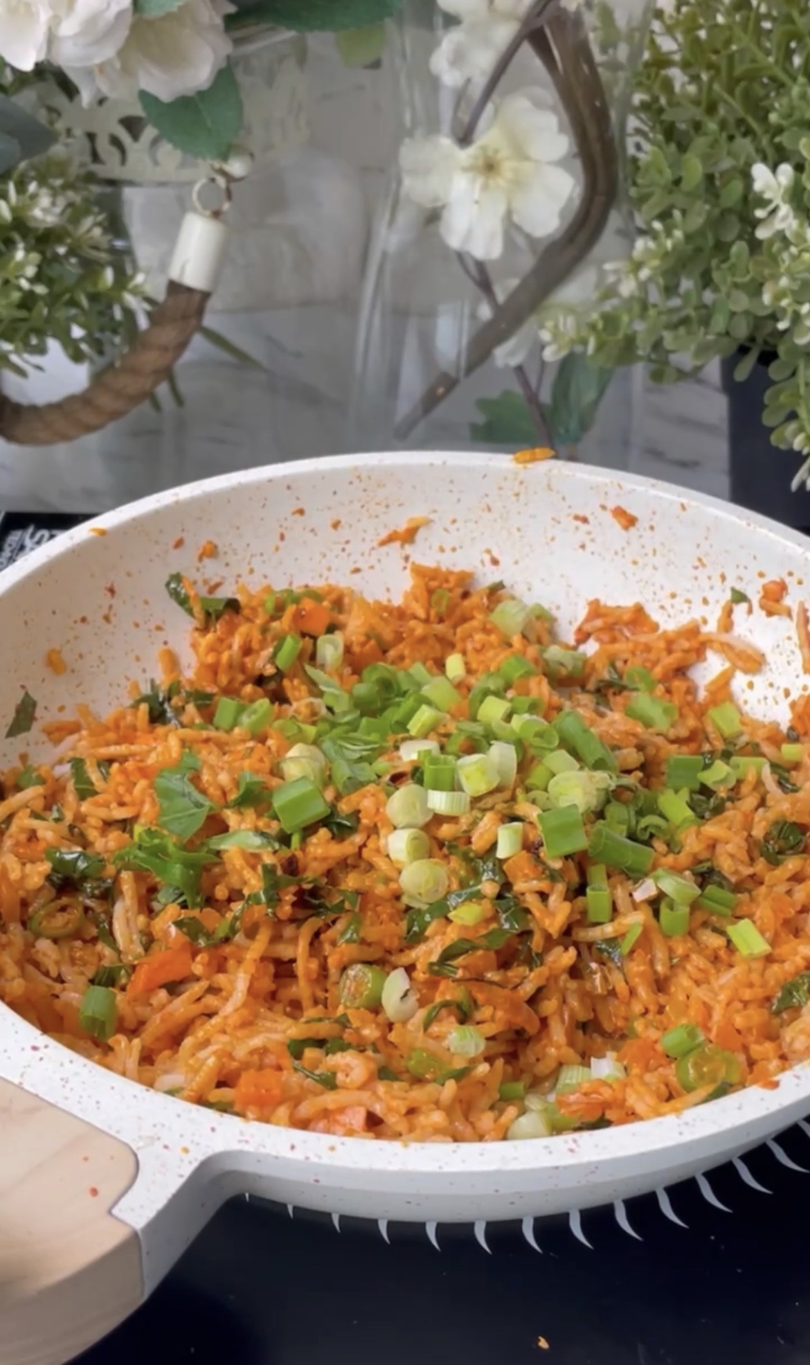 Thai Red Curry Basil Fried Rice