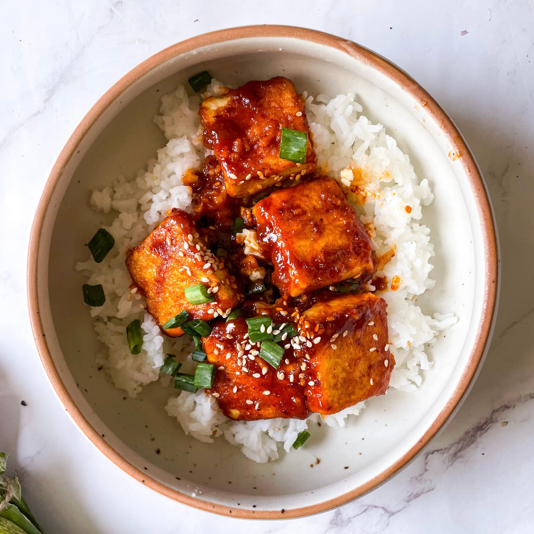 Korean-Style Braised Tofu (Dubu Jorim)