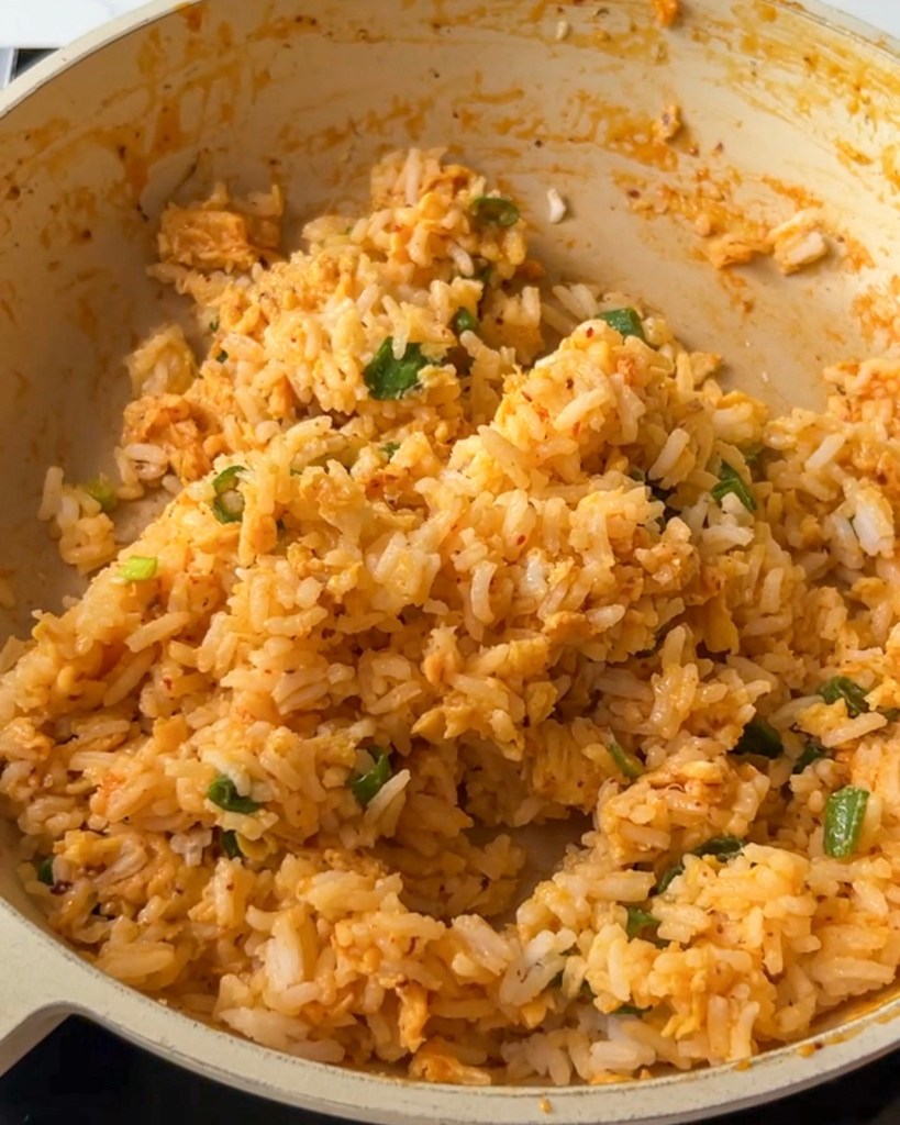 Spicy Egg Fried Rice
